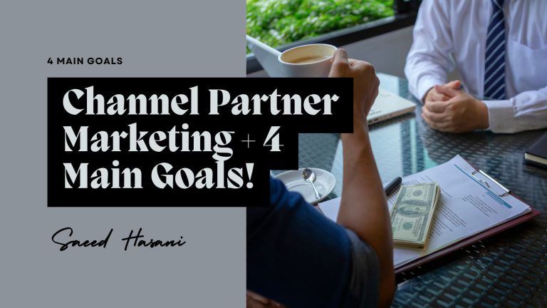 Channel Partner Marketing Comprehensive Guide + 4 Main Goals! - Saeed ...